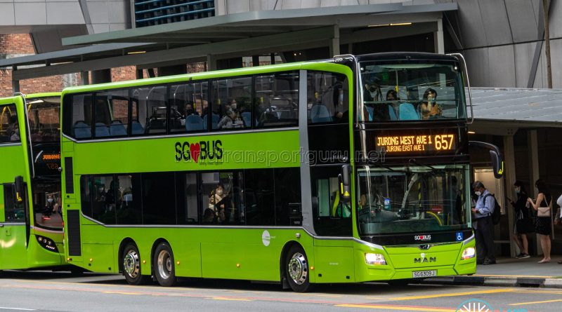 Tower Transit City Direct Bus Service 657 | Land Transport Guru