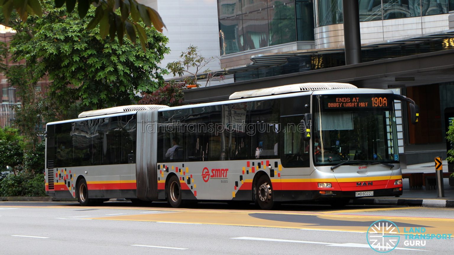 SMRT Bus Service 190A | Land Transport Guru