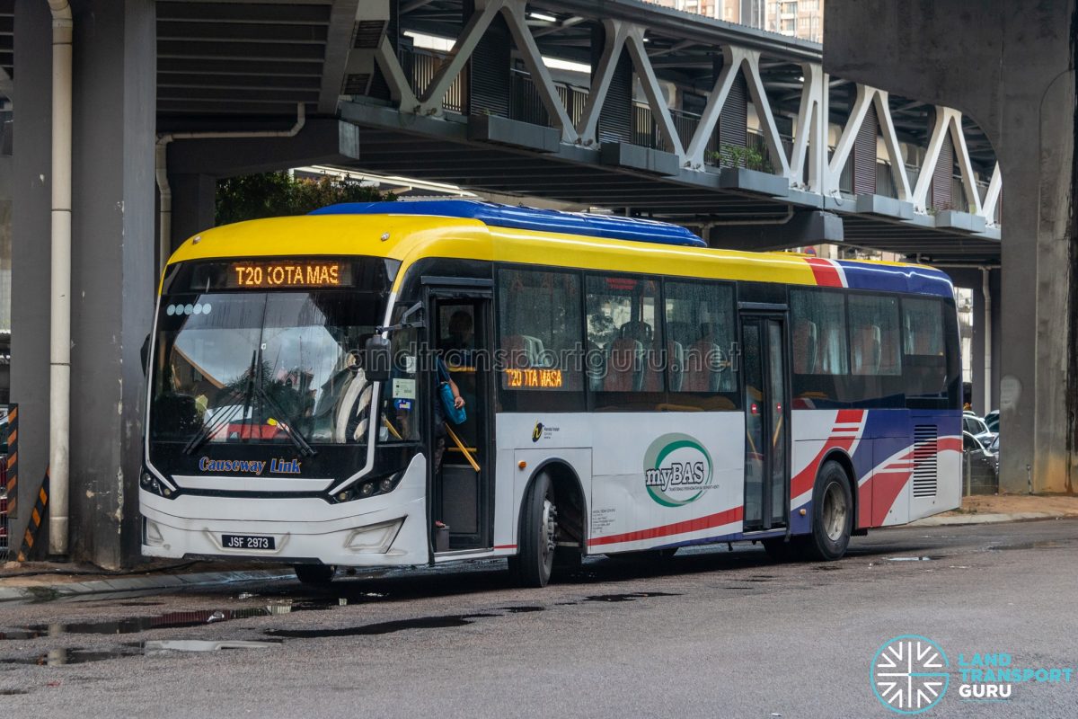 JSF 2973 – myBAS Bus Service T20 | Land Transport Guru