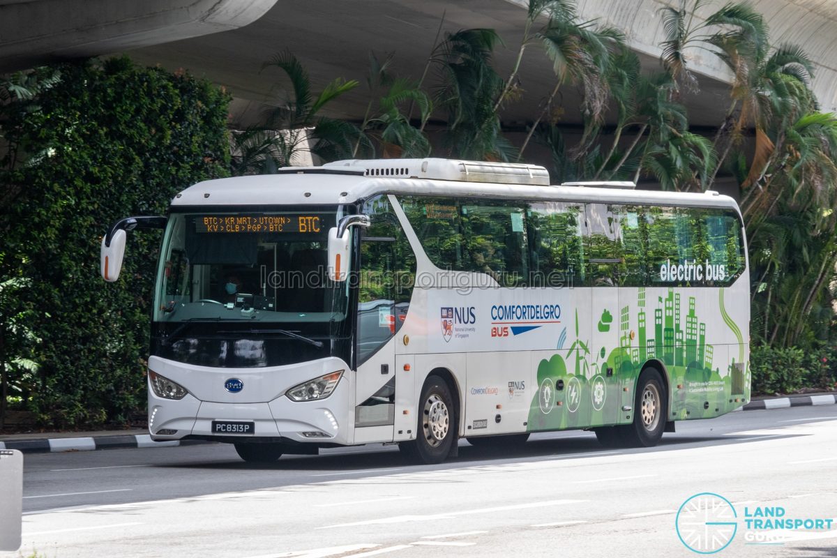 BTC – ComfortDelGro Bus BYD C9 (PC8313P) | Land Transport Guru