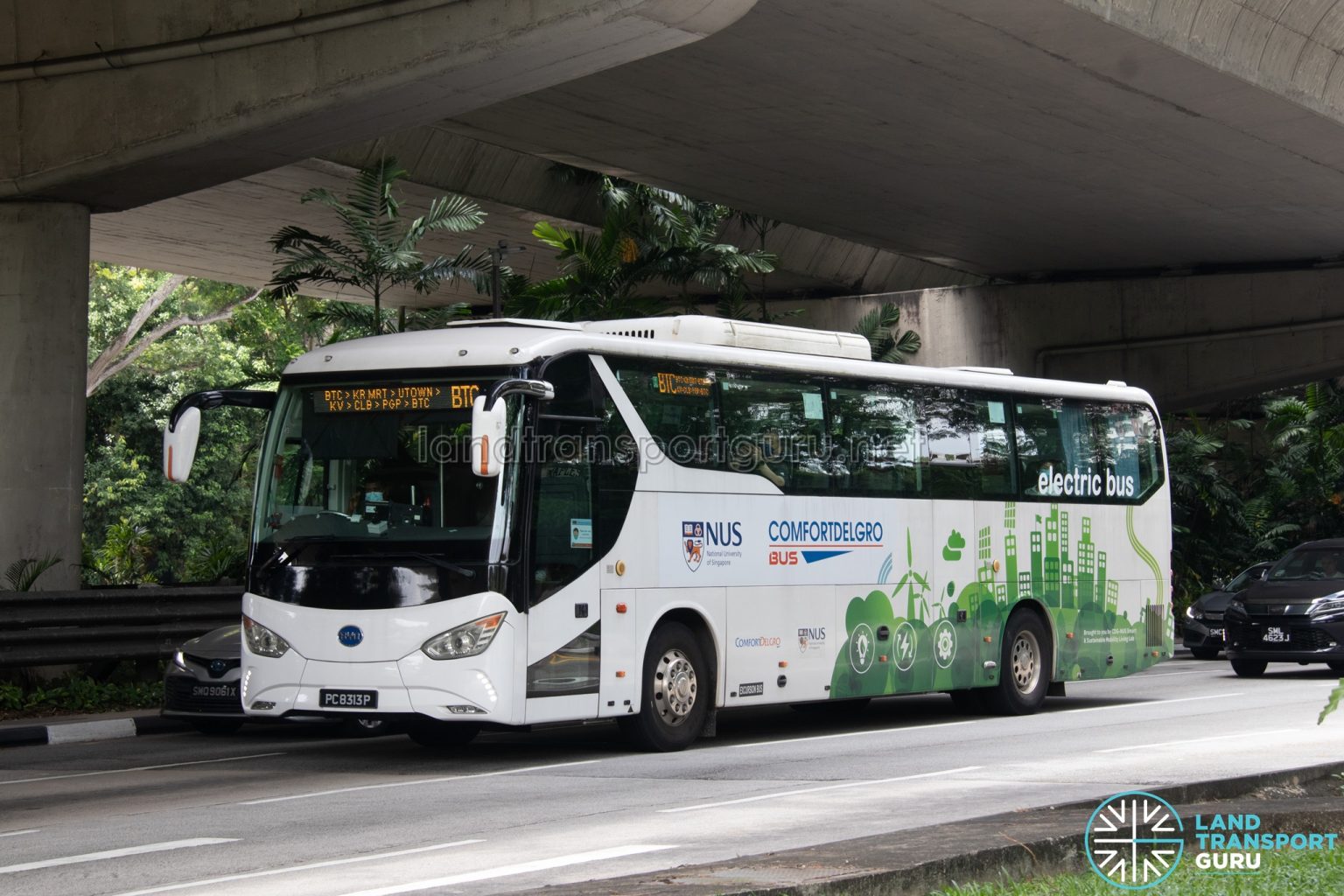 BTC – ComfortDelGro Bus BYD C9 (PC8313P) | Land Transport Guru
