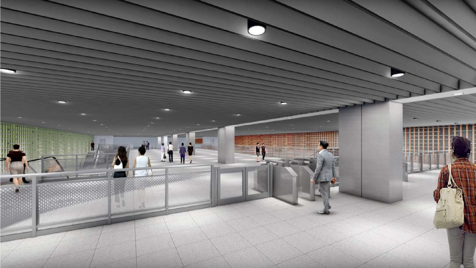 Artist’s Impression of Riviera CRL Station (Image: LTA) | Land ...