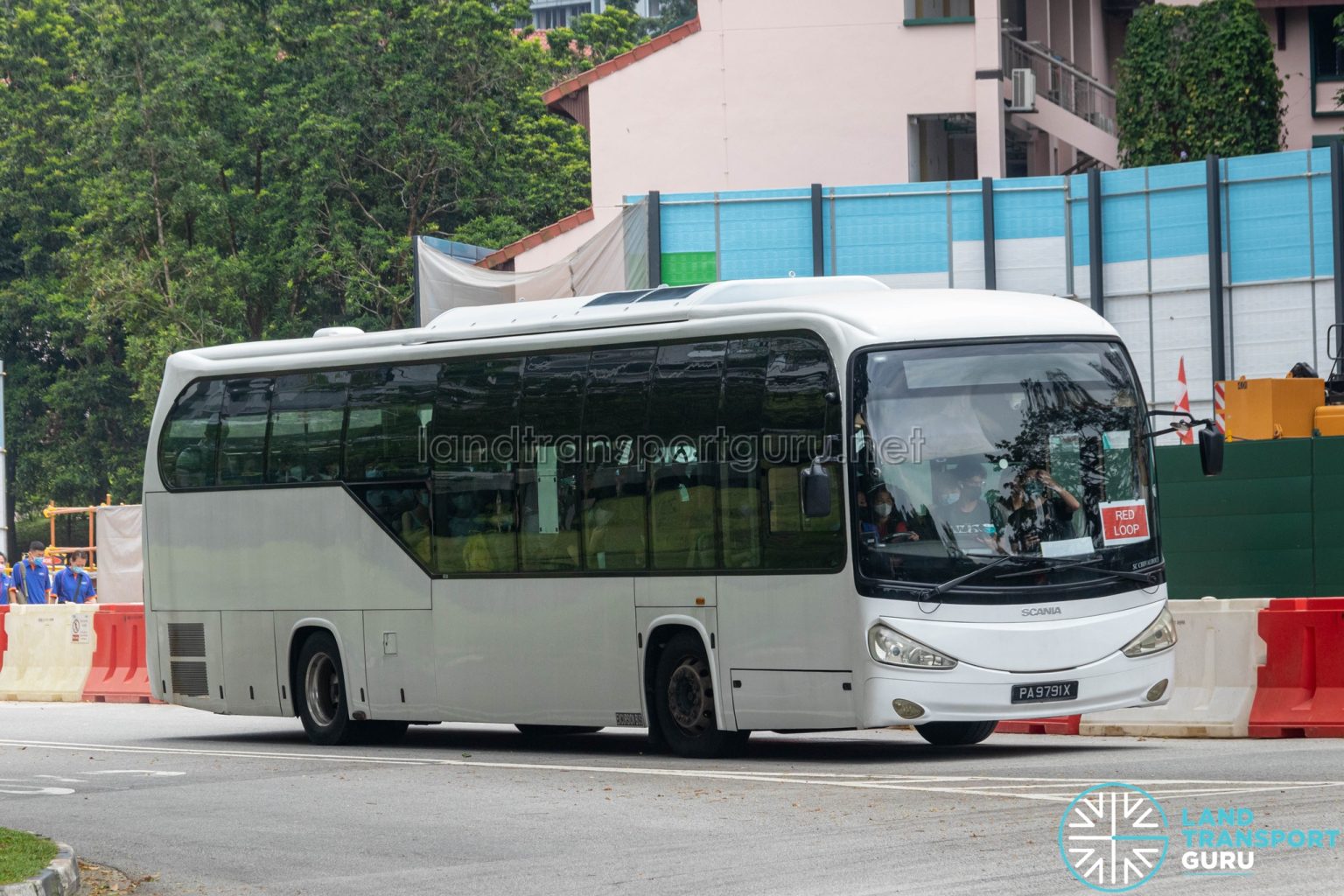 NTU Campus Red Loop – ComfortDelGro Bus Scania K230UB (PA9791X) | Land ...