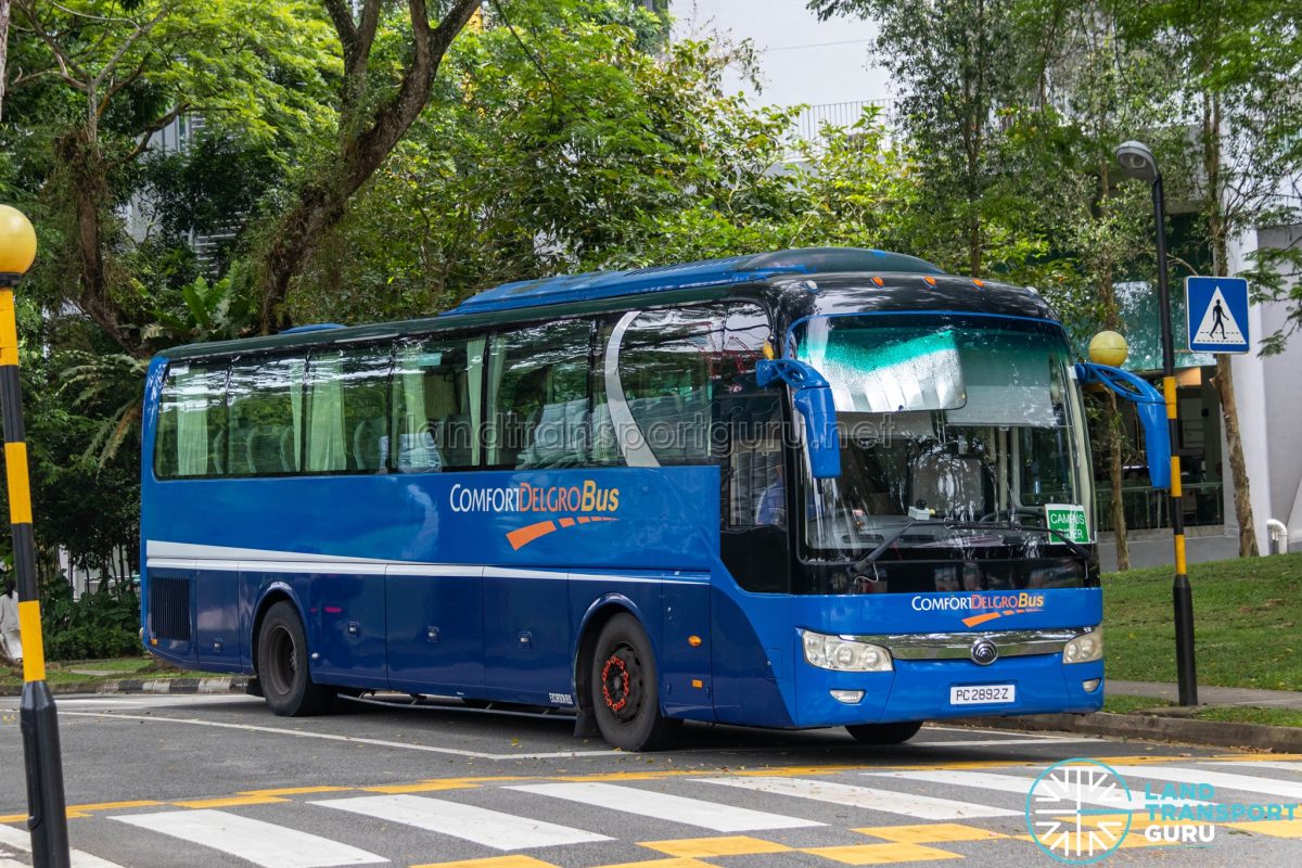 NTU Campus Rider – ComfortDelGro Bus Yutong ZK6122HE9 (PC2892Z) | Land ...