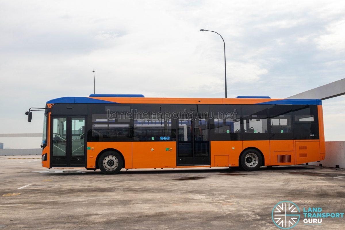 Zhongtong LCK6126EVG (Orange) | Land Transport Guru