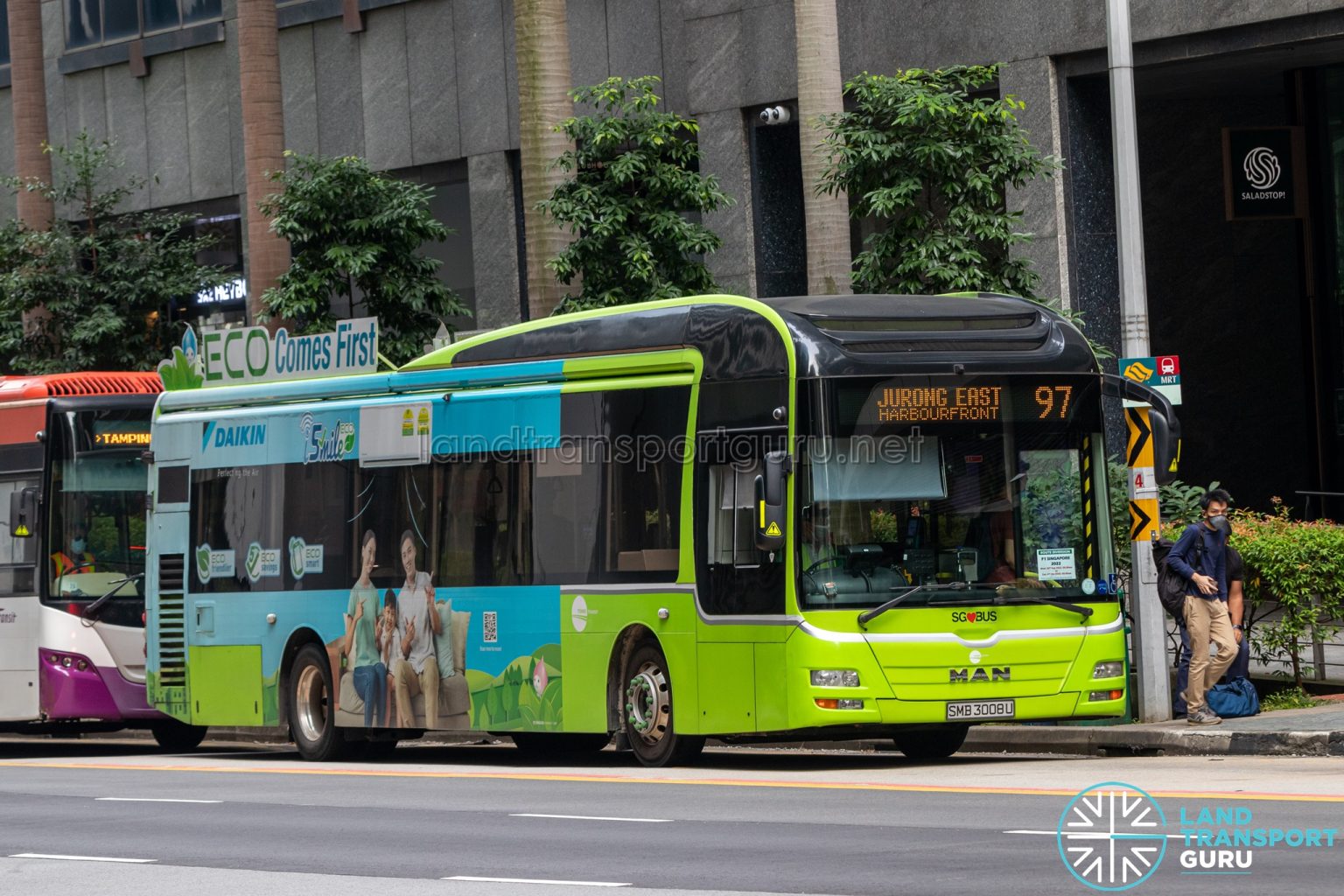 Bus 97 – Tower Transit MAN A22 (SMB3008U) | Land Transport Guru