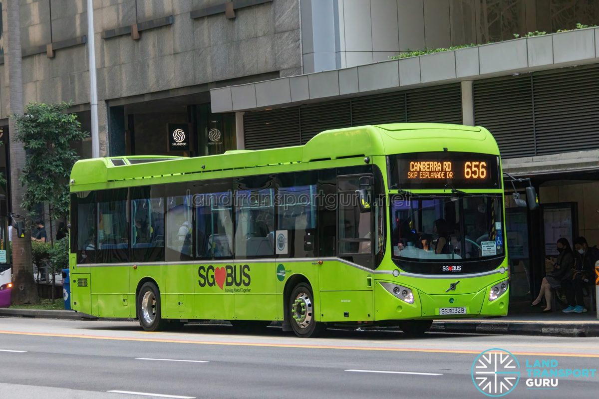 City Direct 656 [F1 Diversion] – Tower Transit Volvo B5LH (SG3032B ...