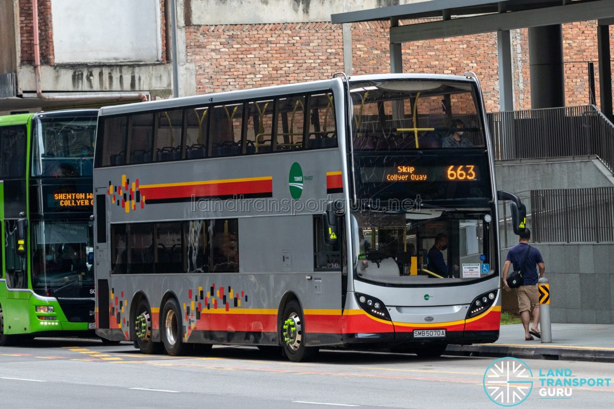 Tower Transit City Direct Bus Service 663 | Land Transport Guru