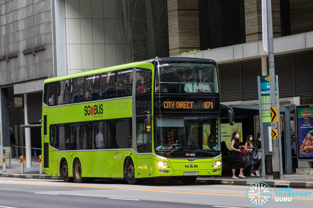 Additional Morning & Evening Trips for City Direct 671 | Land Transport ...