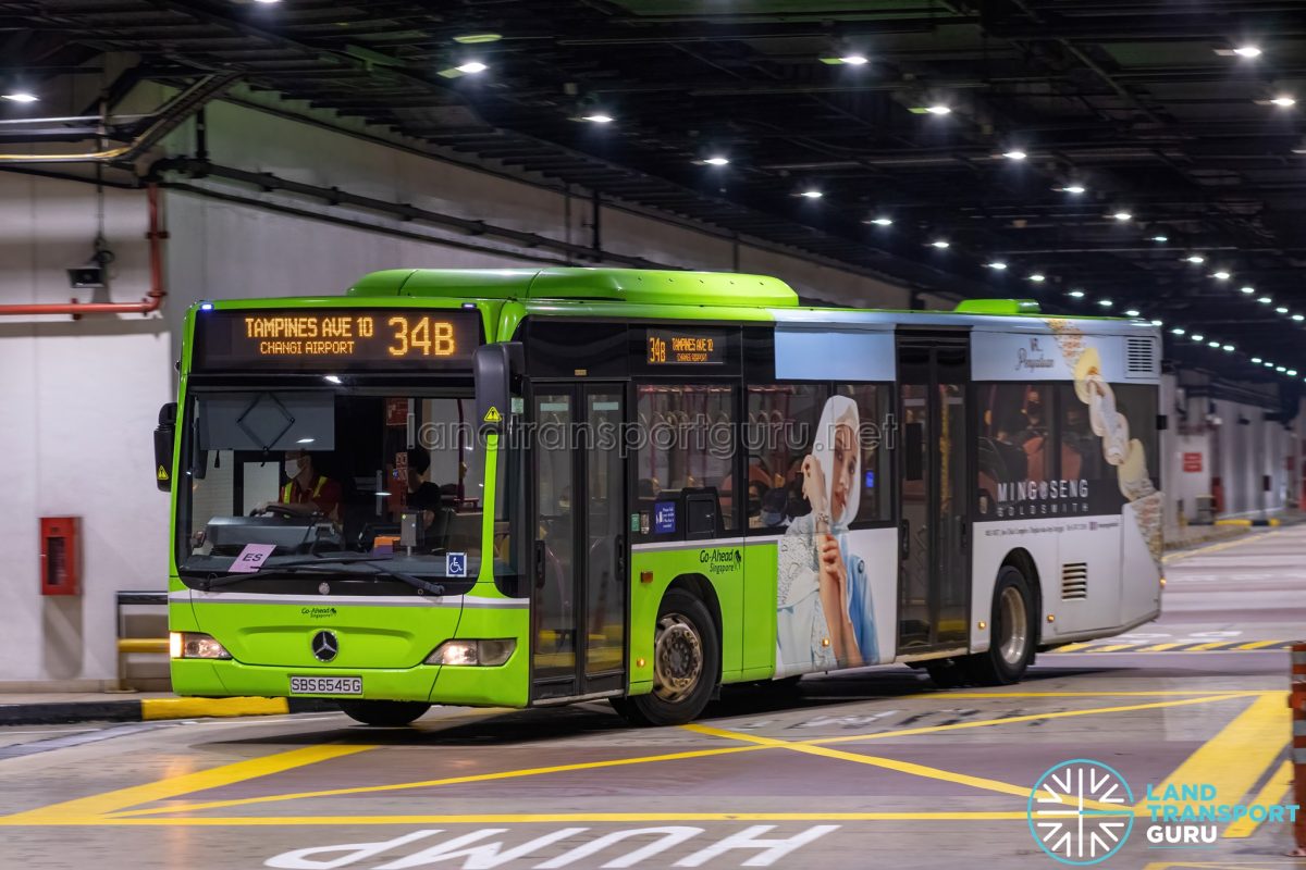 Bus 34B – Go-Ahead Singapore Mercedes-Benz Citaro (SBS6545G) | Land ...