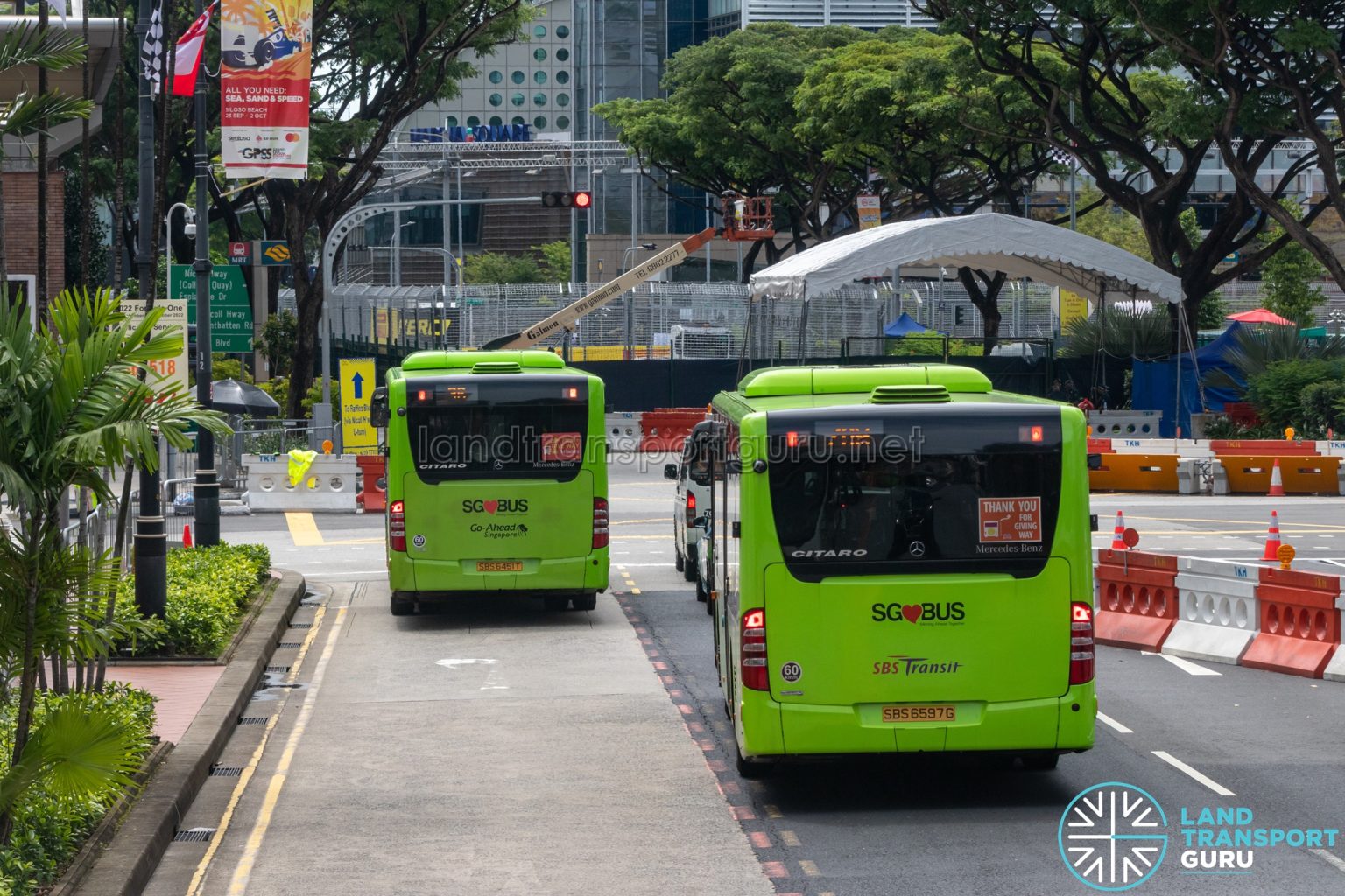 Formula 1 Singapore Grand Prix 2024 – Bus Diversions and Public ...