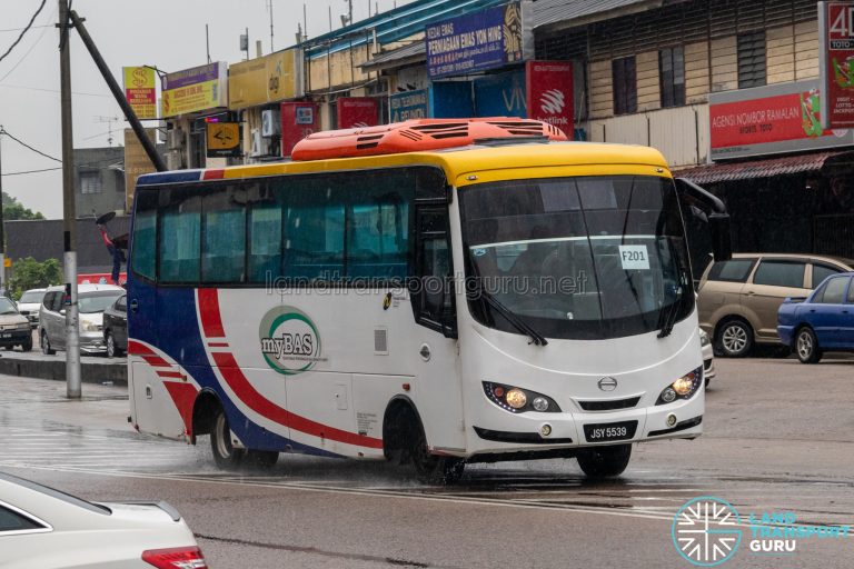 [Defunct] myBAS Bus Service F201 | Land Transport Guru