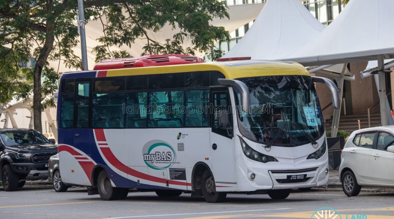 myBAS Bus Service T43 | Land Transport Guru
