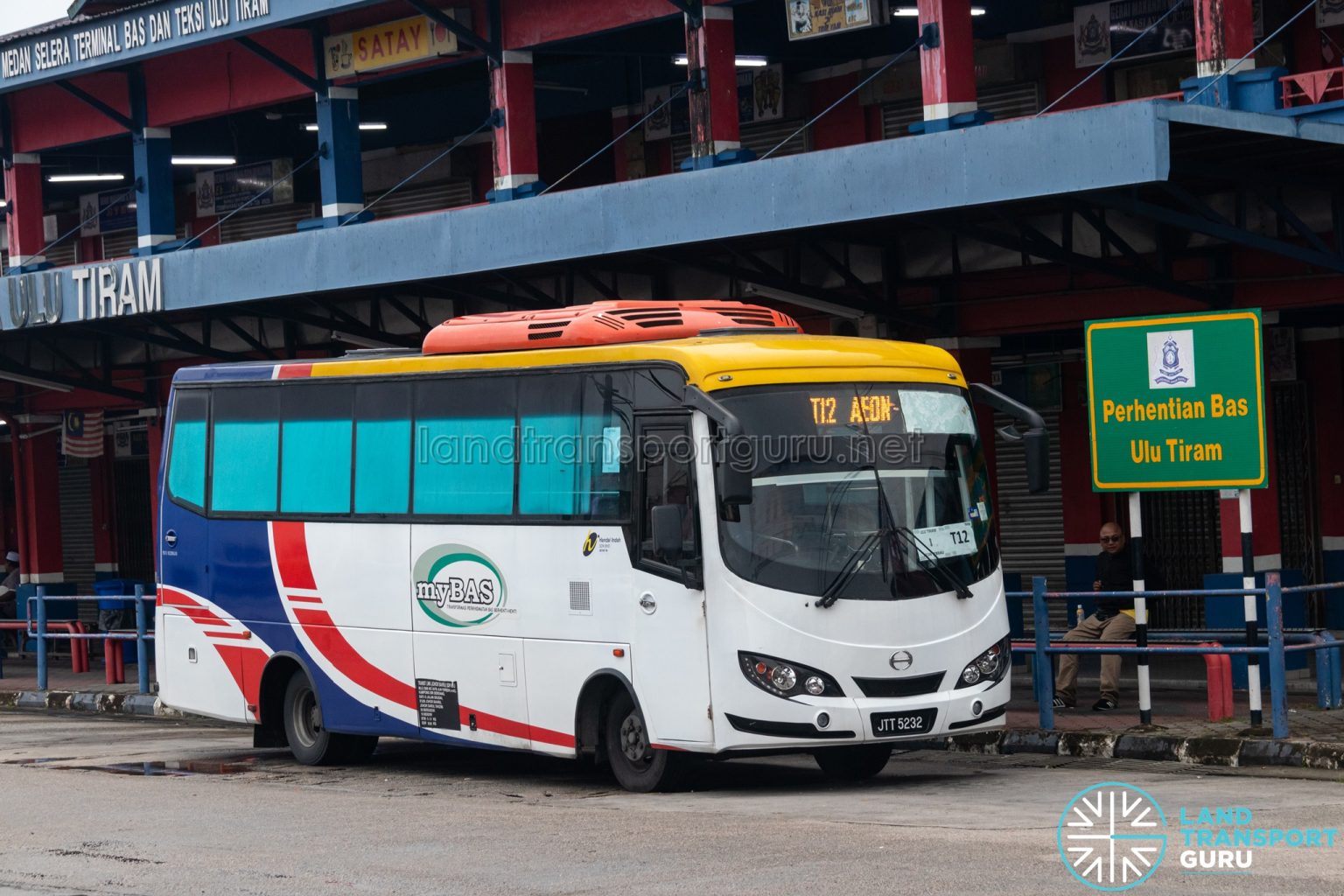 JTT 5232 – myBAS Bus Service T12 | Land Transport Guru