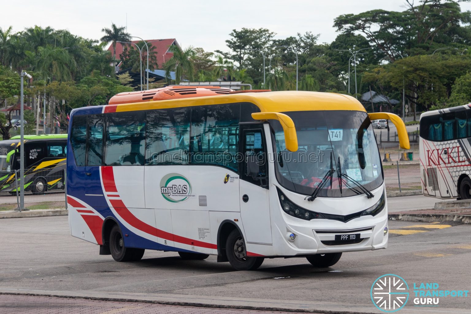 (Withdrawn) myBAS Bus Service T41 | Land Transport Guru