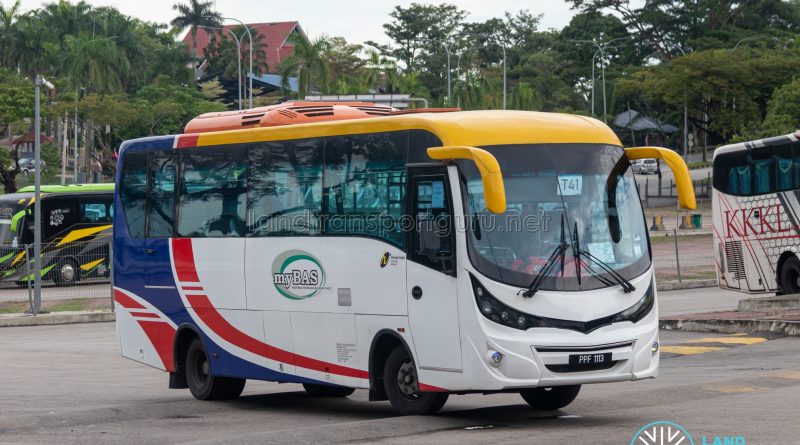 myBAS Bus Service T41 | Land Transport Guru