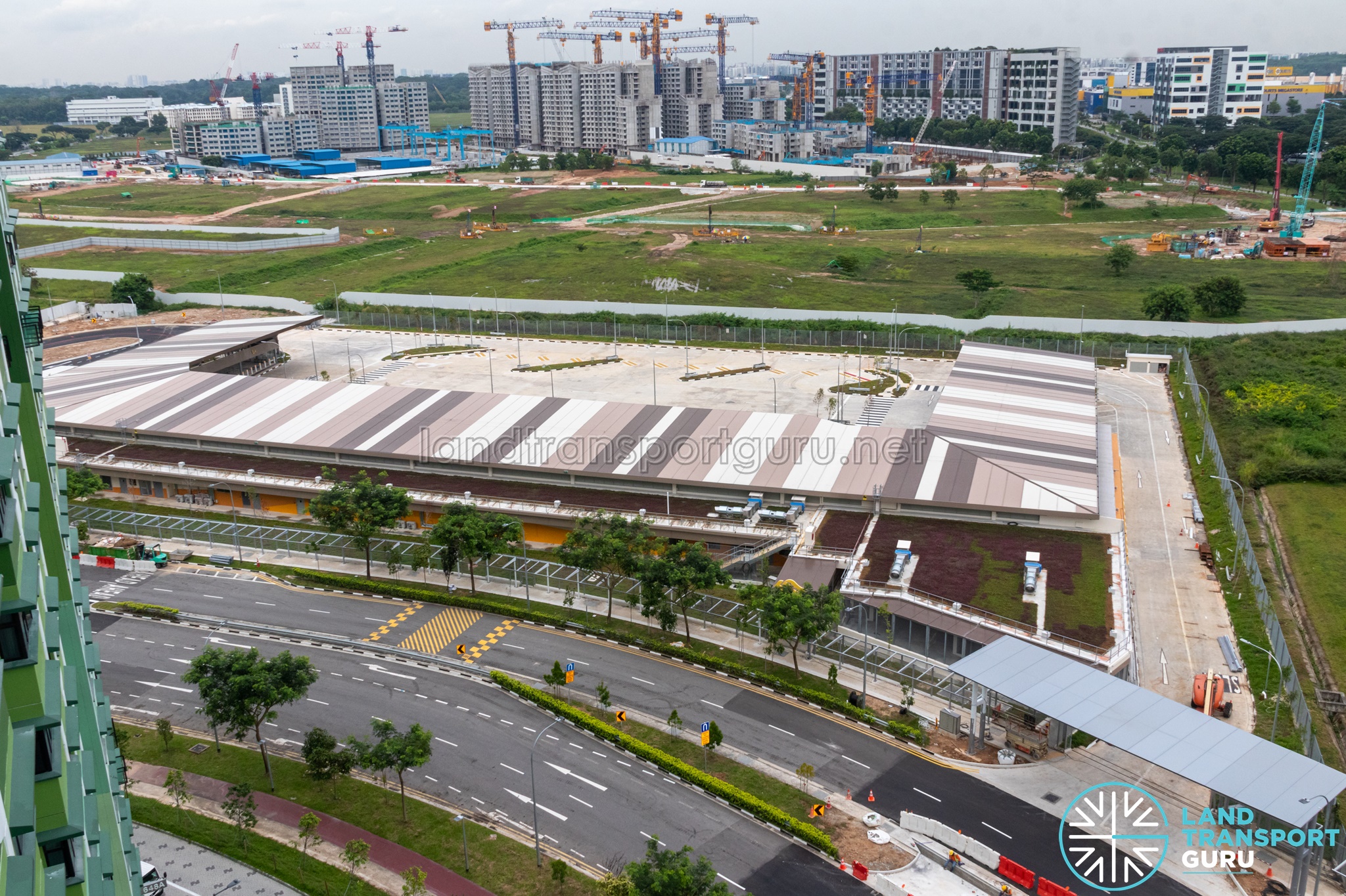 Tampines North Bus Interchange Overview Oct 2022 Land Transport Guru