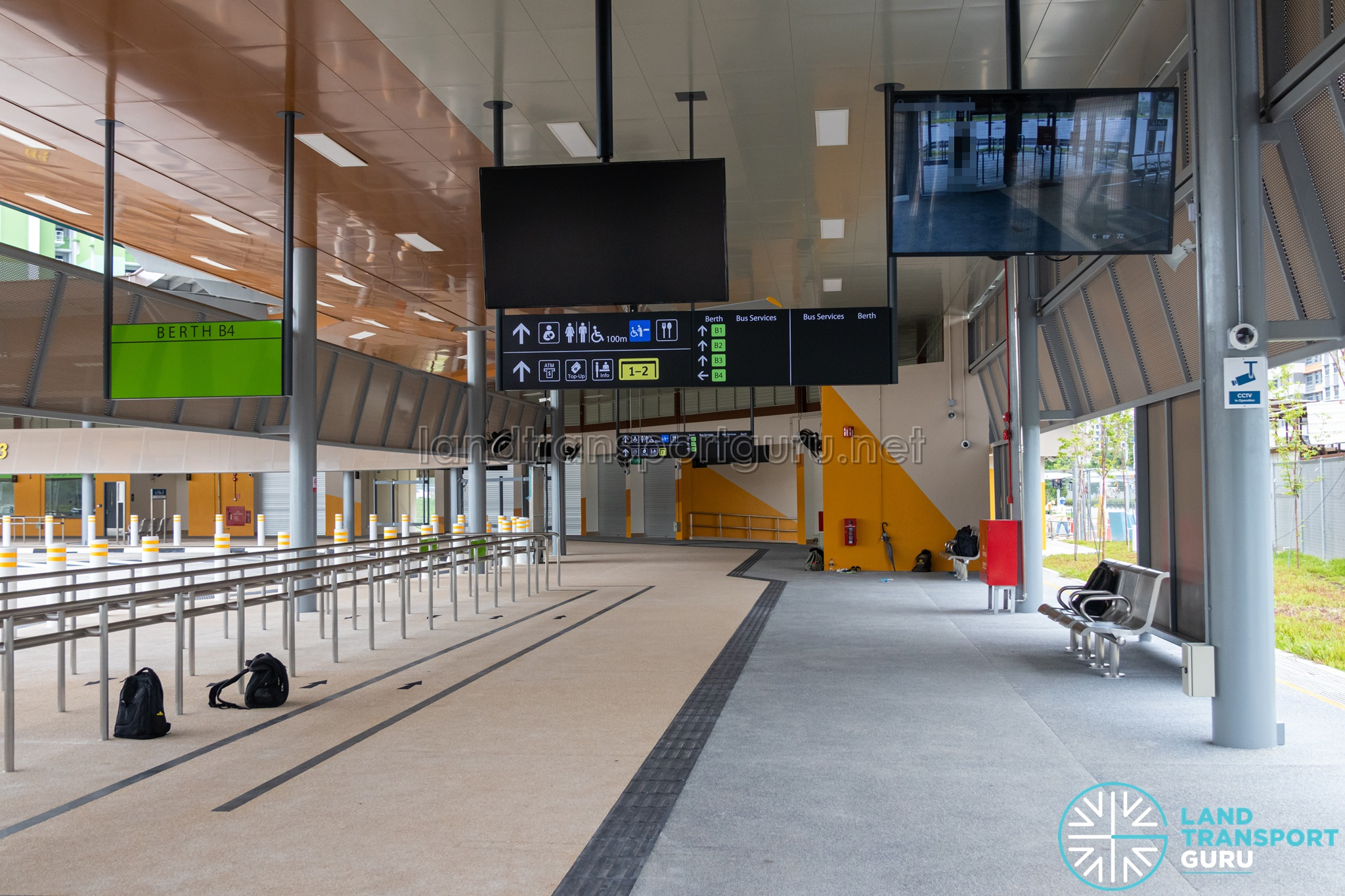 Tampines North Bus Interchange Bus Parking Lots Land Transport Guru
