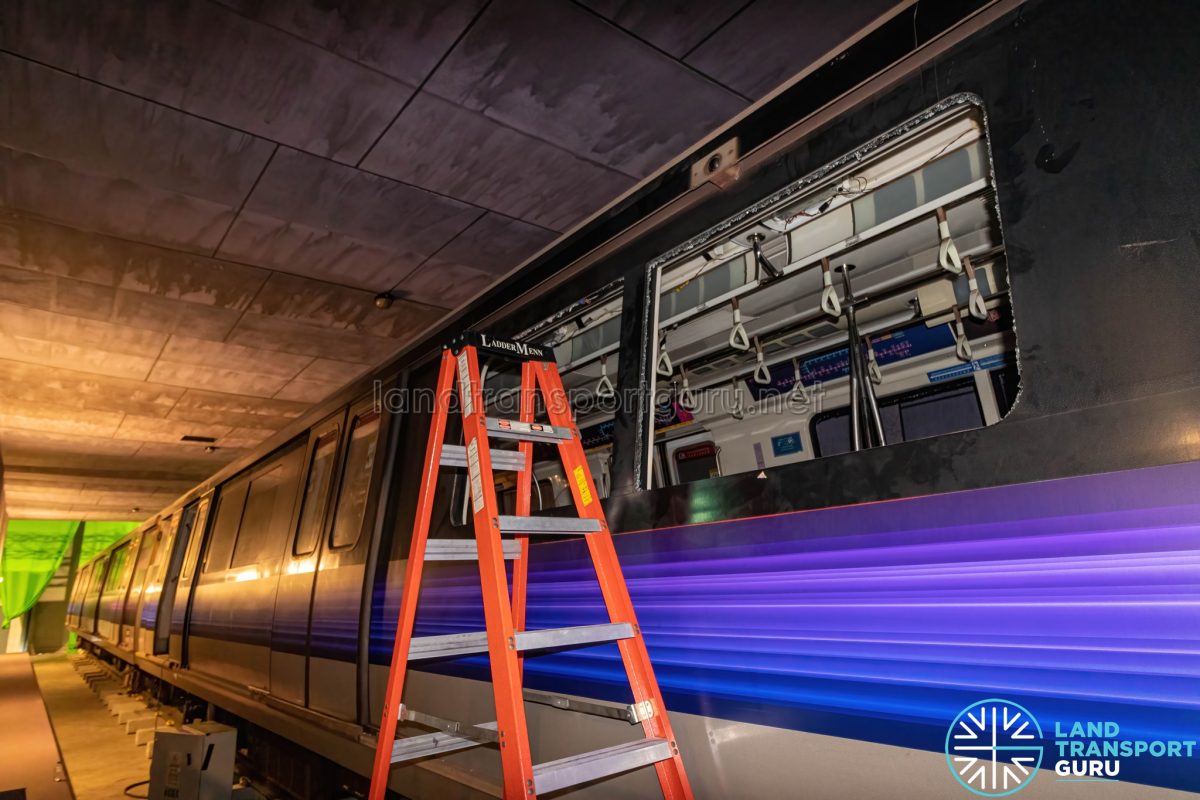 Retired MRT Train featured in local TV Drama Third Rail | Land ...
