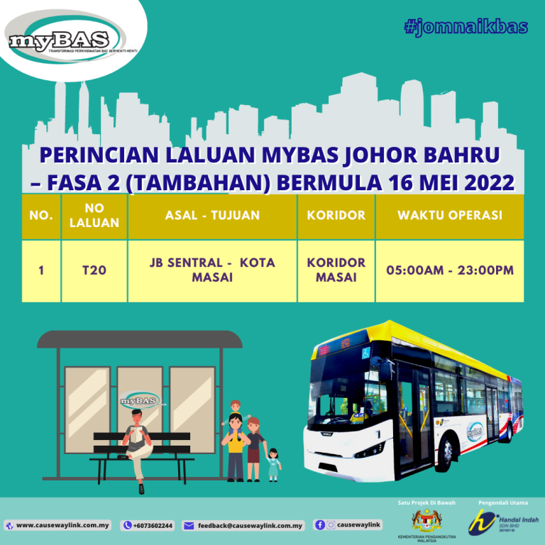 MyBas Johor Bahru | Land Transport Guru
