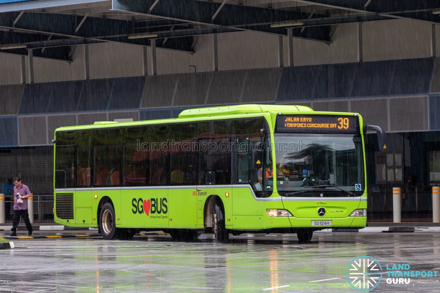 Bus 39 – SBS Transit Mercedes-Benz Citaro (SG1124H) | Land Transport Guru