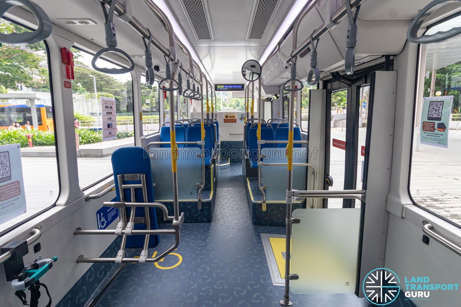 ComfortDelGro Bus – BYD B12 – Interior (Front to Rear) | Land Transport ...