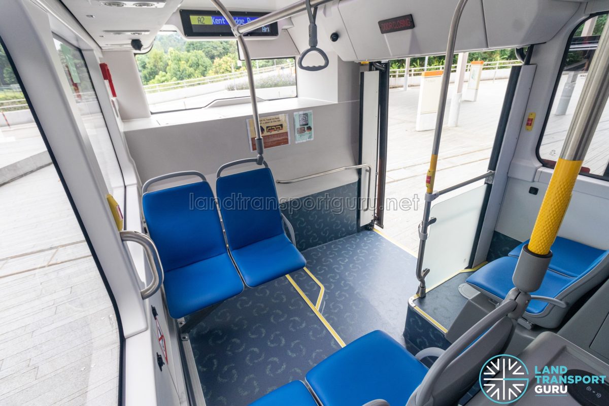 ComfortDelGro Bus – BYD B12 – Third door area | Land Transport Guru