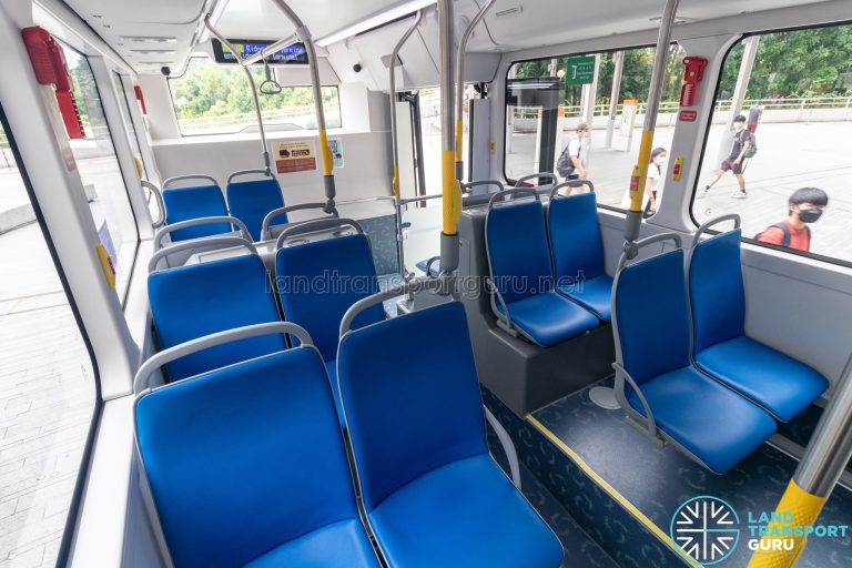 ComfortDelGro Bus – BYD B12 – Rear seating | Land Transport Guru