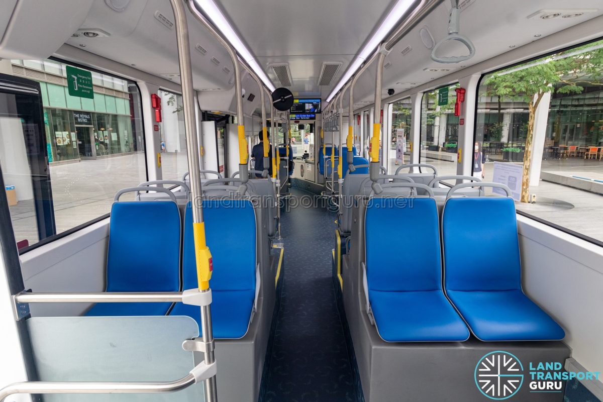 ComfortDelGro Bus – BYD B12 – Interior (Rear to Front) | Land Transport ...