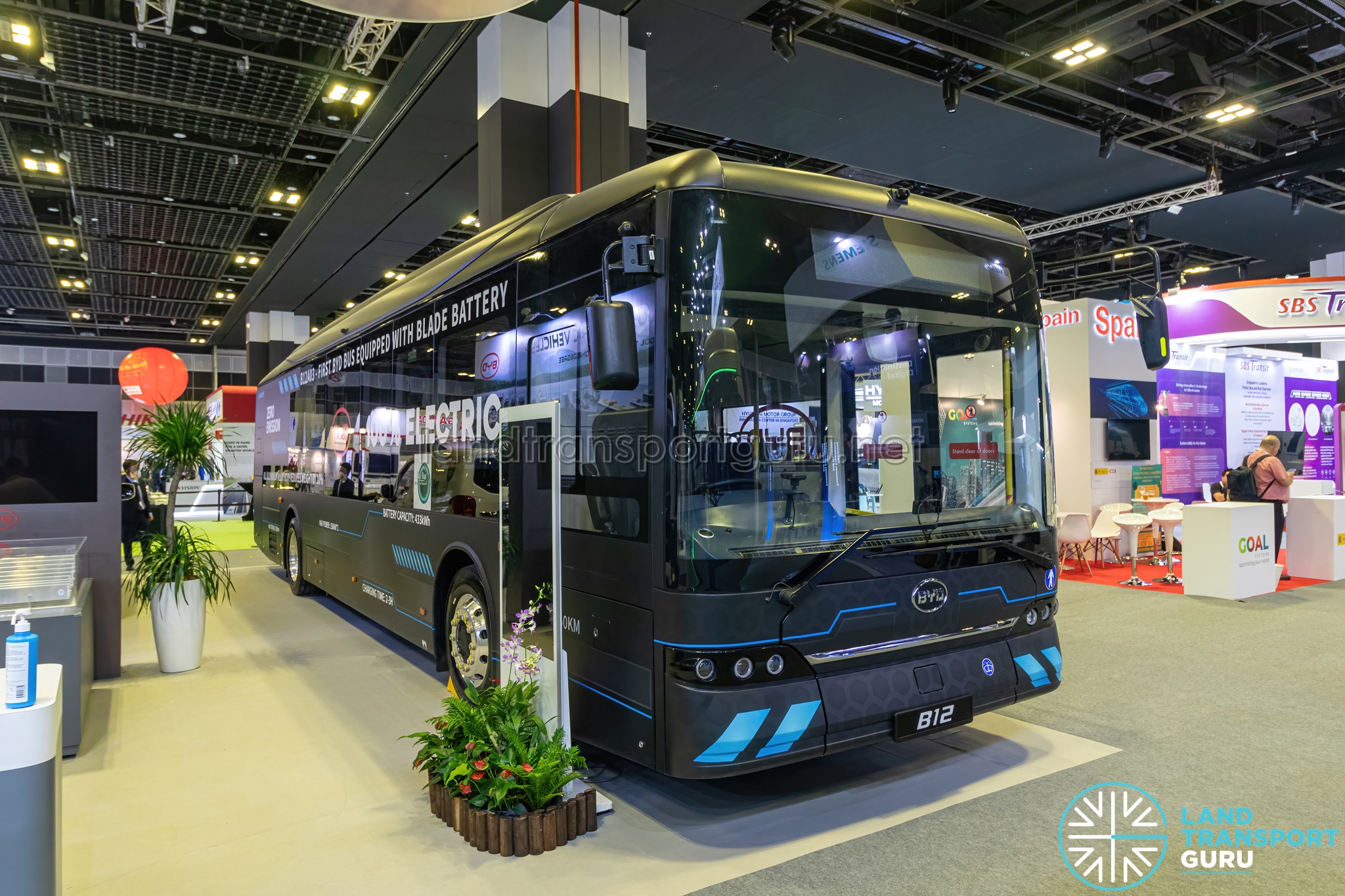 BYD B12A03 Bus On Static Display At SITCE 2022 Land Transport Guru BYD B12A03 Bus On Static Display At SITCE 2022 Land Transport Guru