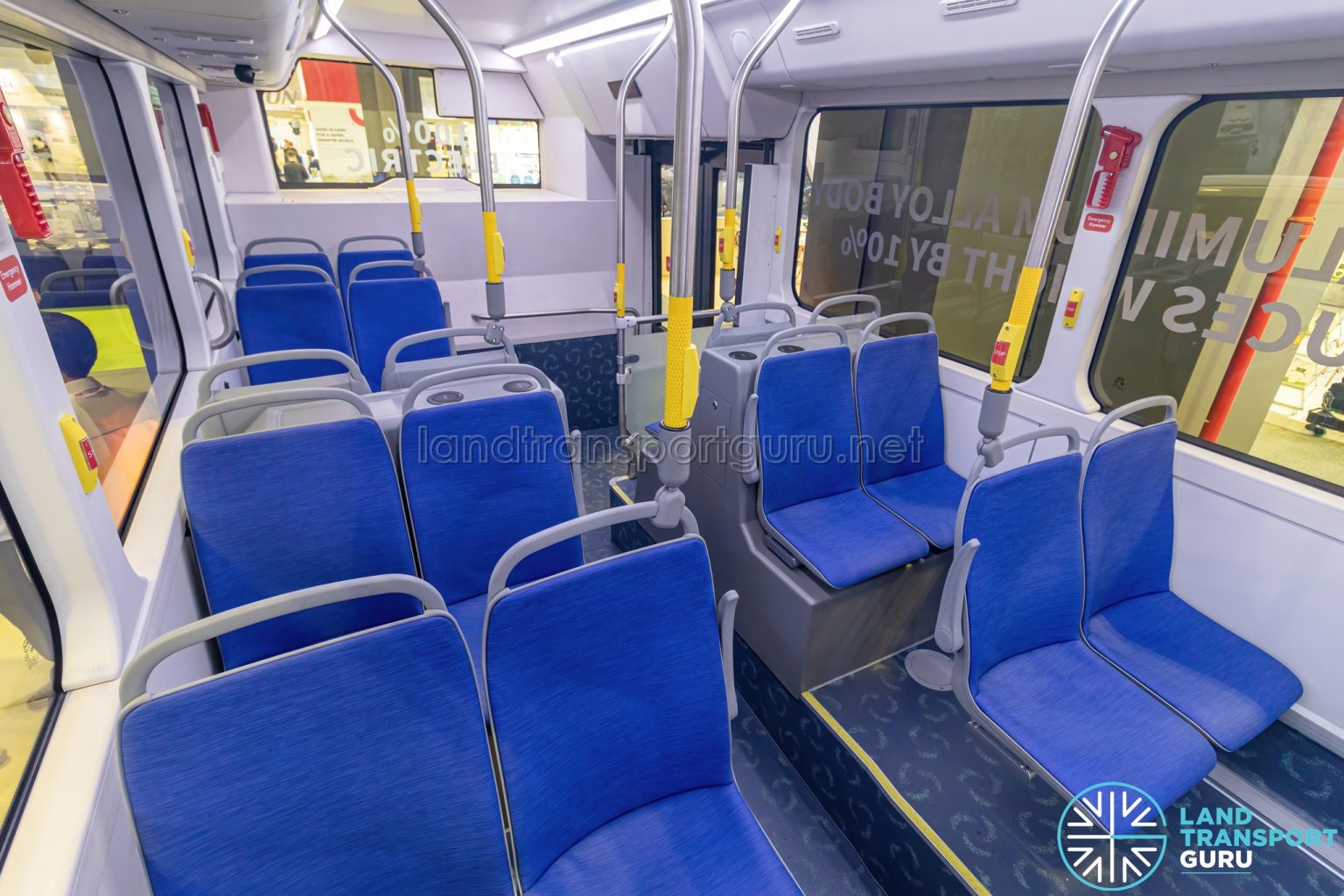 BYD B12 exhibited at SITCE 2022 – Interior rear seating | Land ...