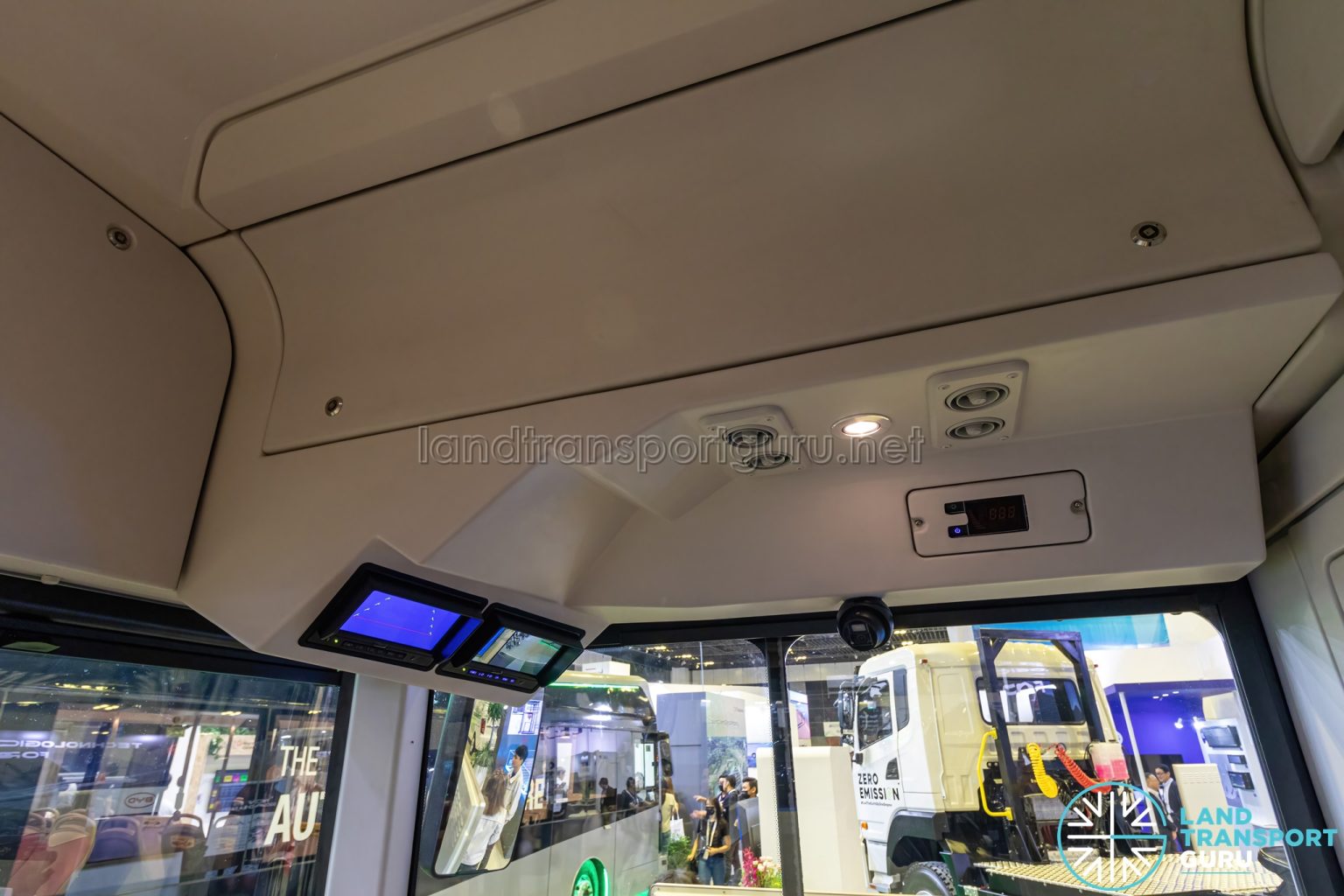 BYD B12 exhibited at SITCE 2022 – Driver’s Cab roof | Land Transport Guru