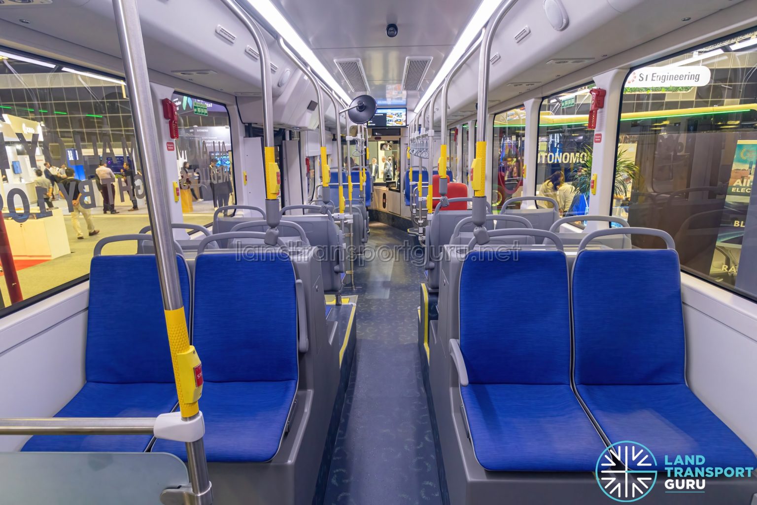 BYD B12 exhibited at SITCE 2022 – Interior (Rear to Front) | Land ...