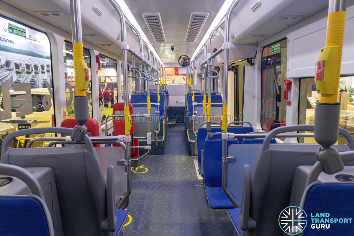 BYD B12A03 (SITCE Display) – Interior Front to Rear | Land Transport Guru