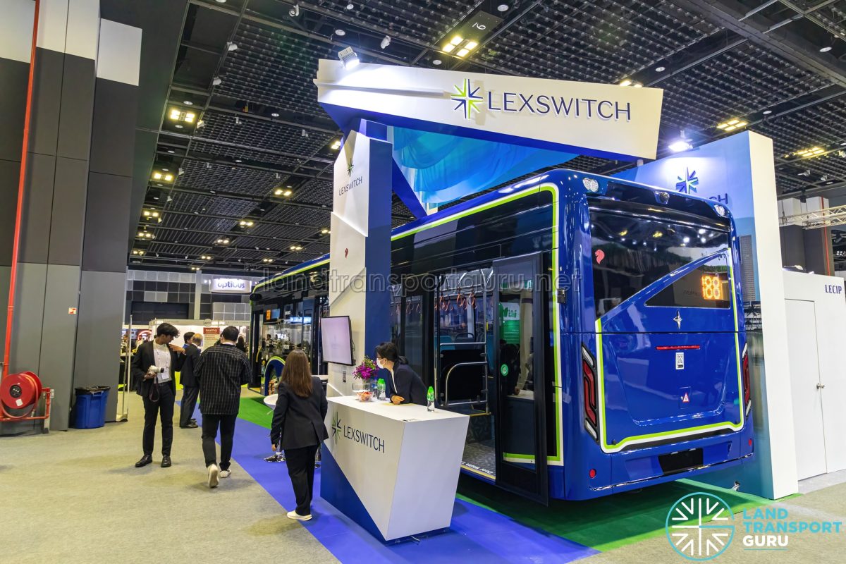 LexSWITCH E12SD exhibited at SITCE 2022 (rear) | Land Transport Guru