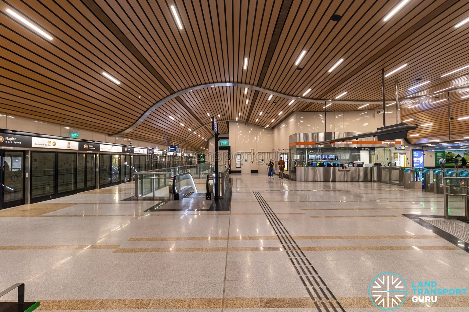 Napier MRT Station – Platform A | Land Transport Guru