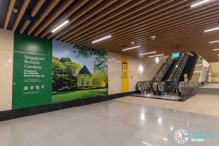 Napier MRT Station | Land Transport Guru