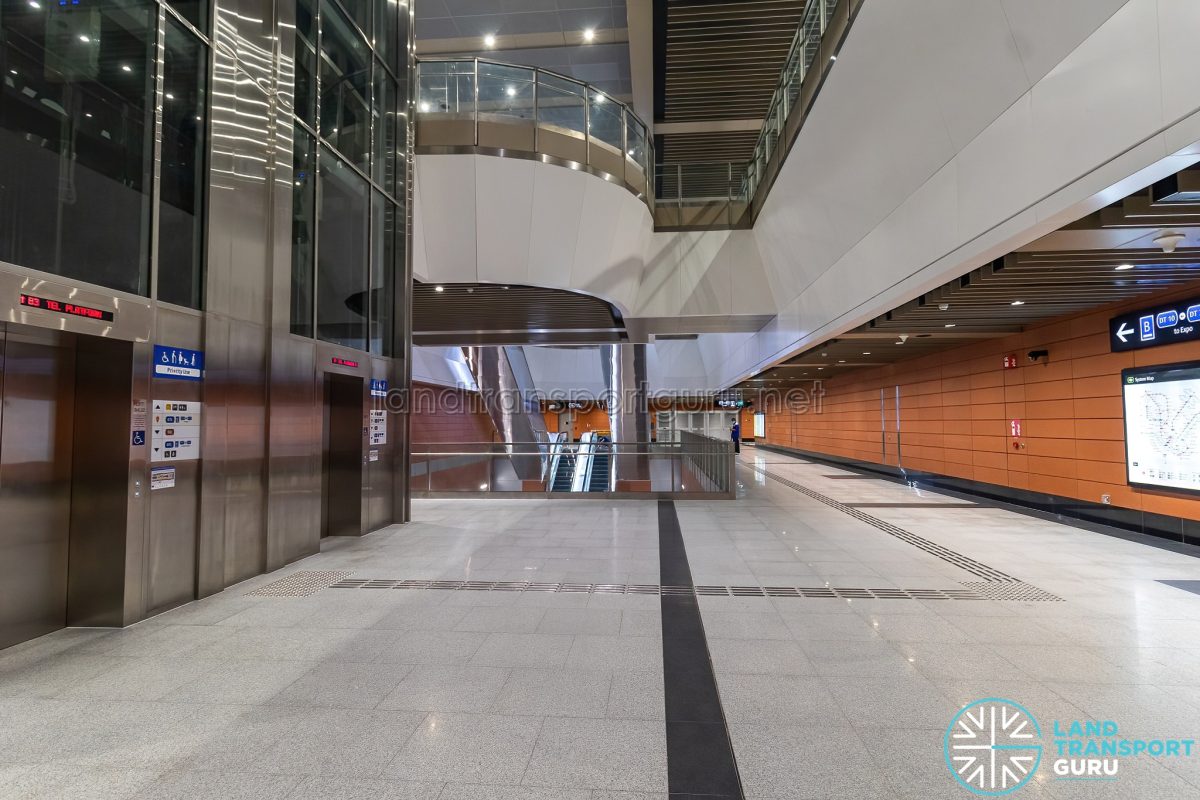 Stevens MRT Station – TEL Upper Transfer Level | Land Transport Guru