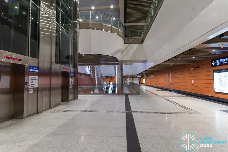 Stevens MRT Station – TEL Upper Transfer Level | Land Transport Guru