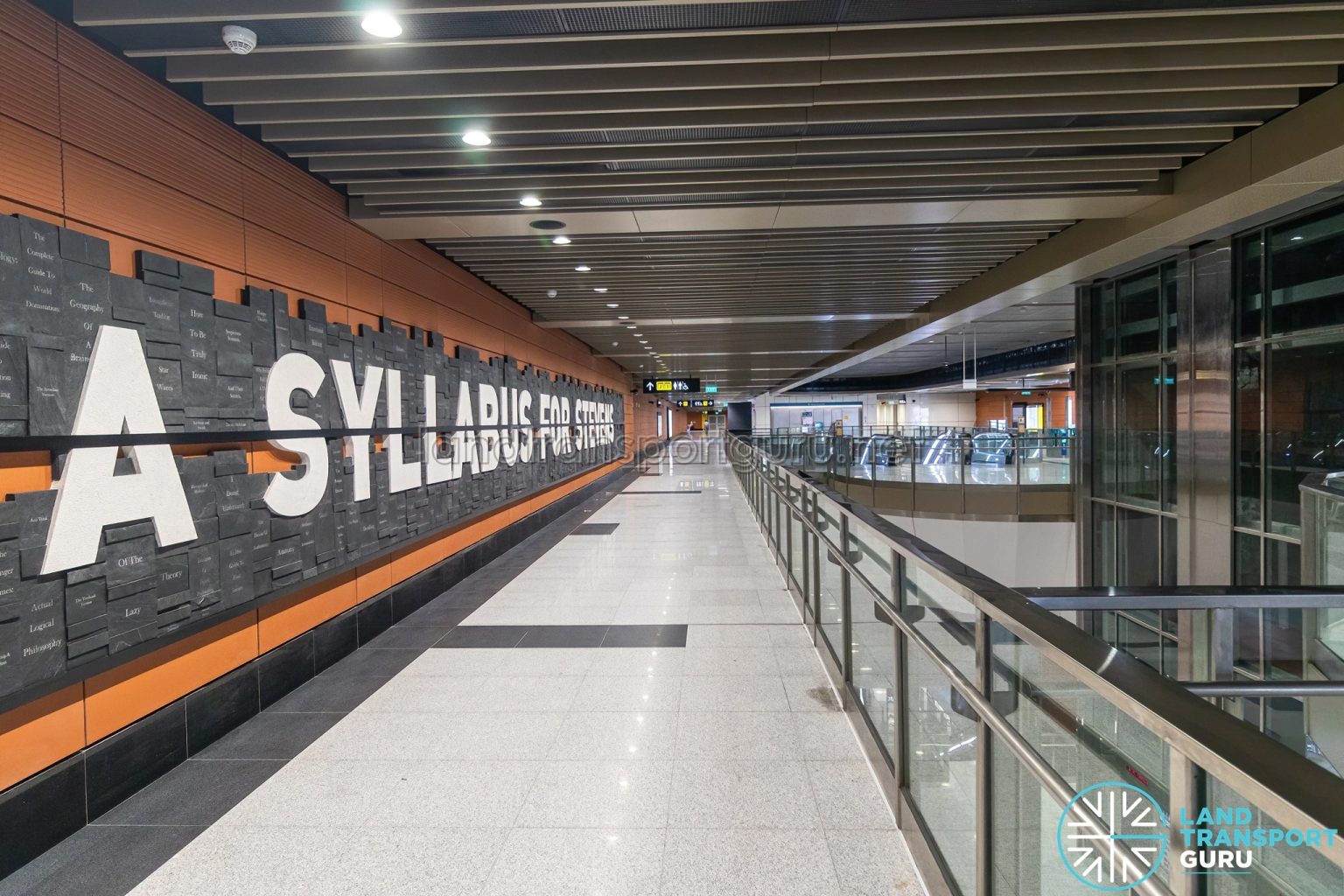 Stevens MRT Station – TEL Ticket Concourse Unpaid Area Corridor | Land ...