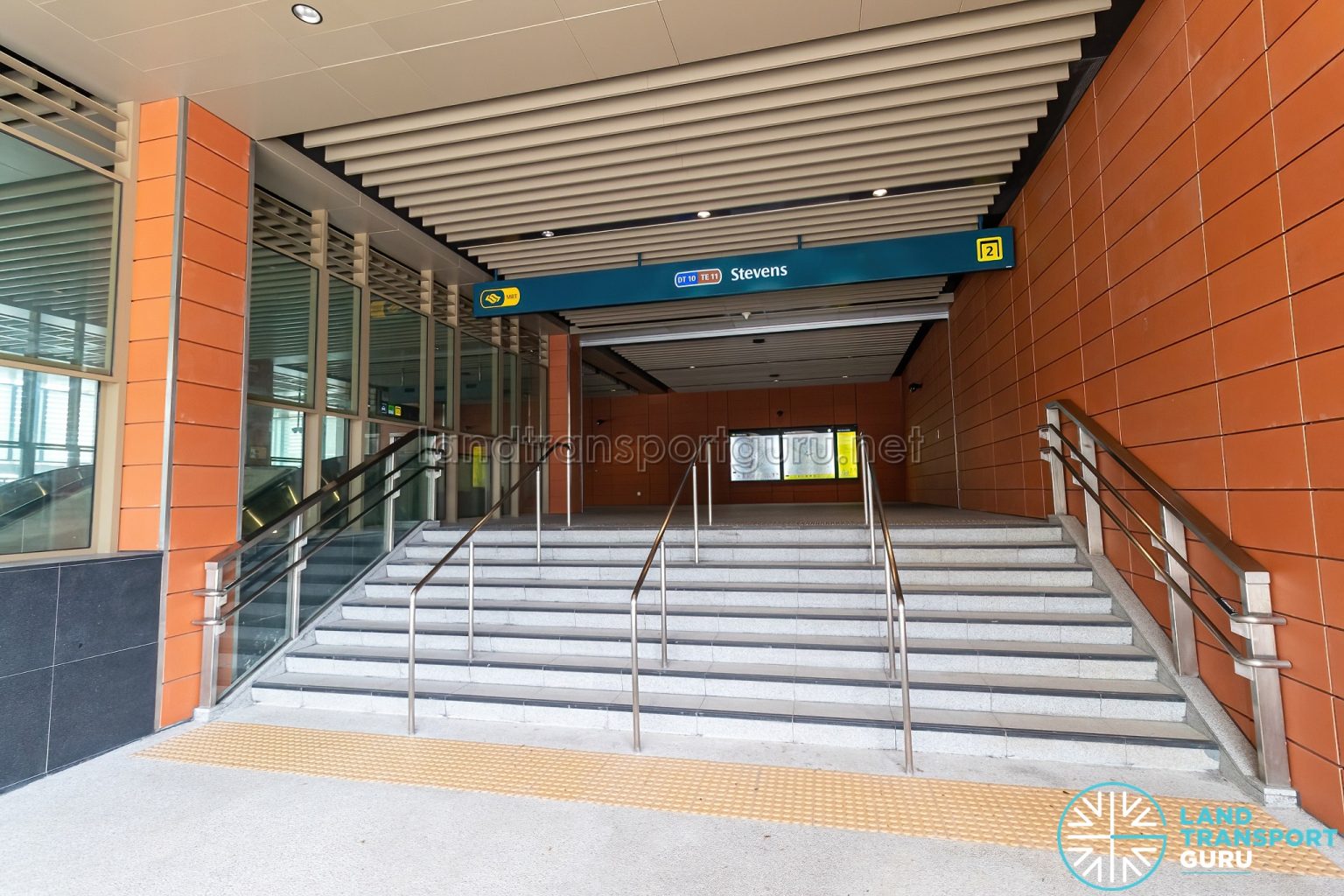 Stevens MRT Station – Exit 2 | Land Transport Guru