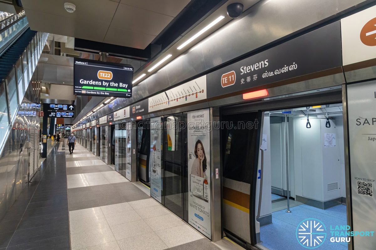 Stevens MRT Station | Land Transport Guru
