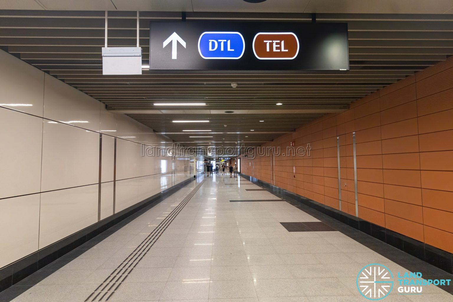 Stevens MRT Station – Corridor to TEL Ticket Concourse | Land Transport ...
