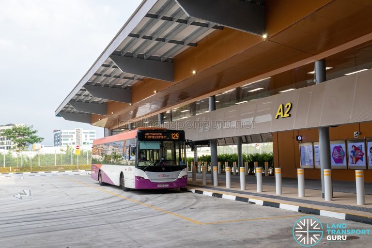 Tampines North Bus Interchange – Alighting Berths | Land Transport Guru