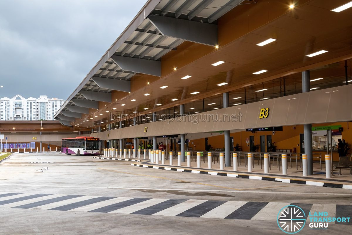 Tampines North Bus Interchange – Boarding Berths | Land Transport Guru