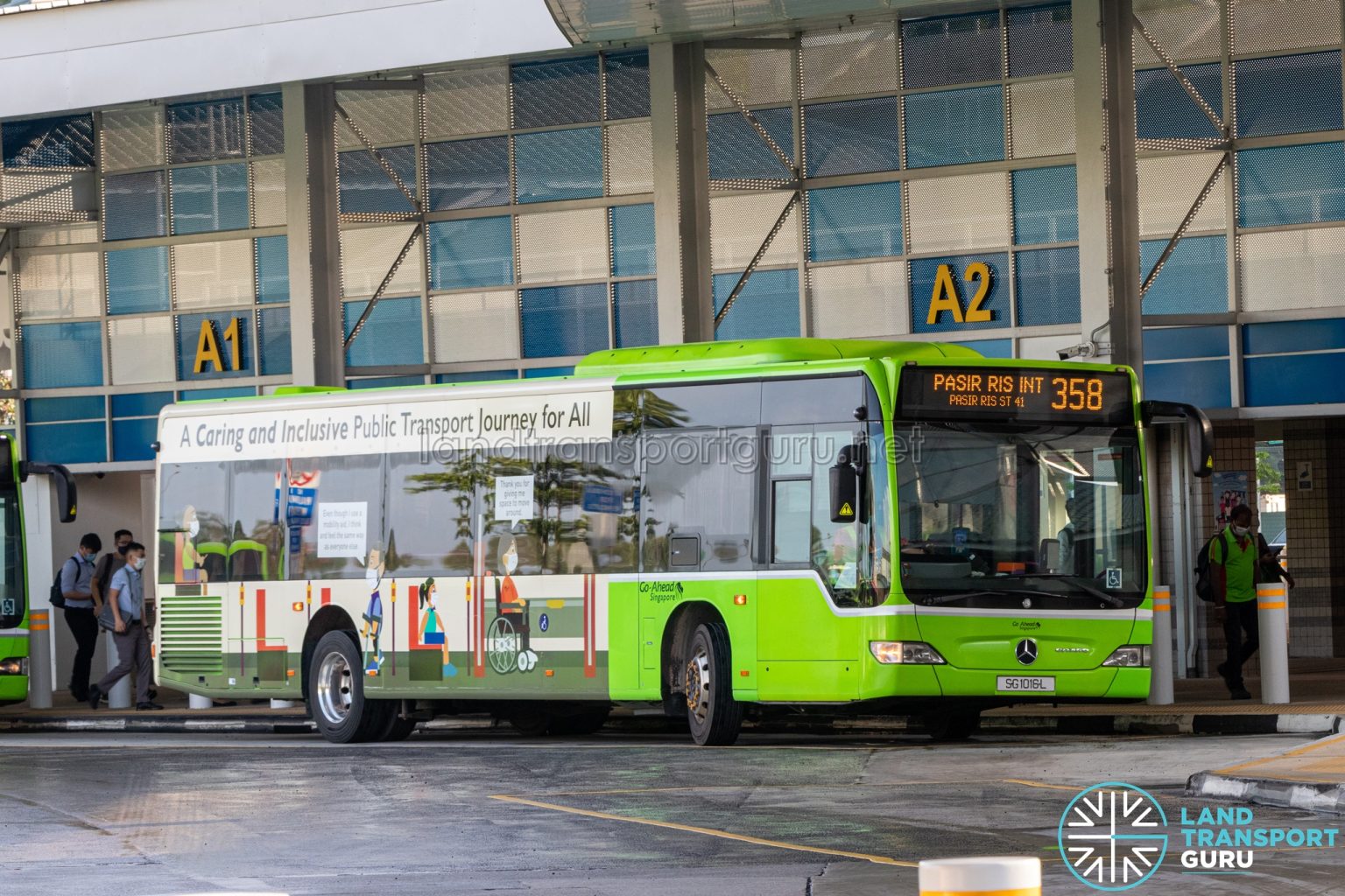 Bus 358 – Go-Ahead Singapore Mercedes-Benz Citaro (SG1016L) | Land ...