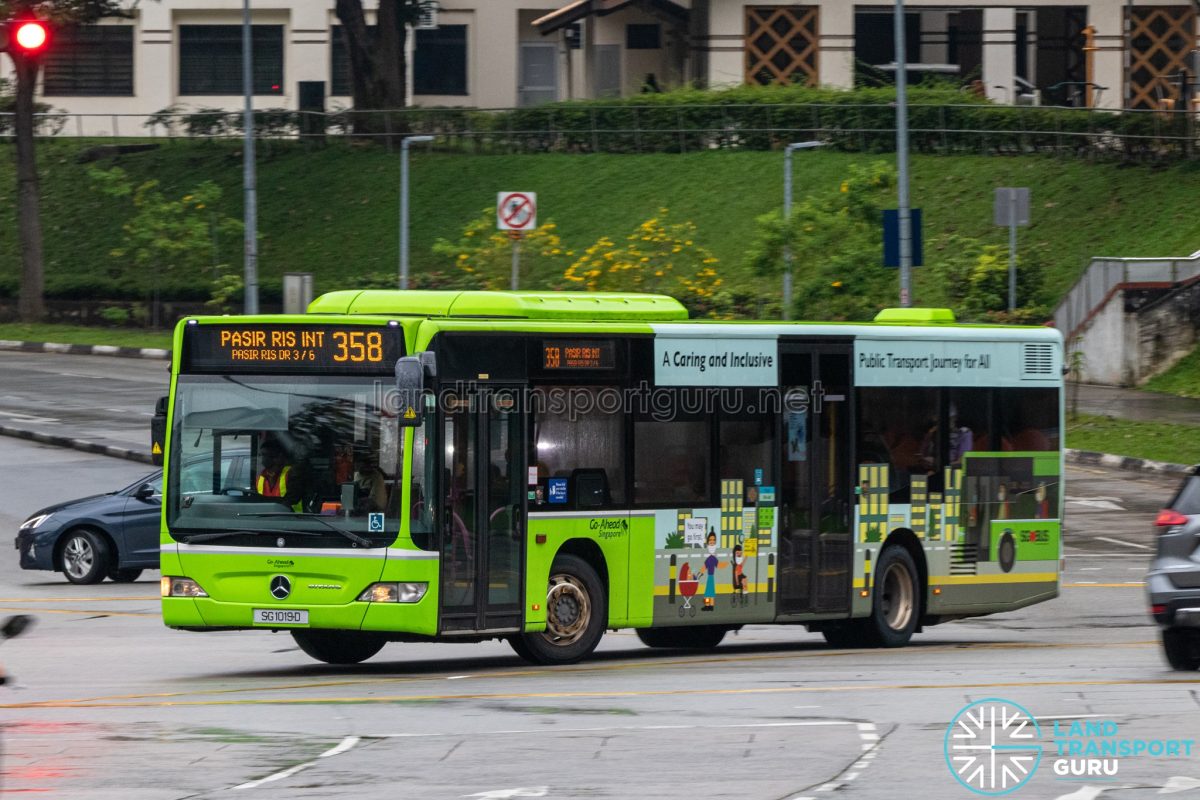 Bus 358 – Go-Ahead Singapore Mercedes-Benz Citaro (SG1019D) | Land ...
