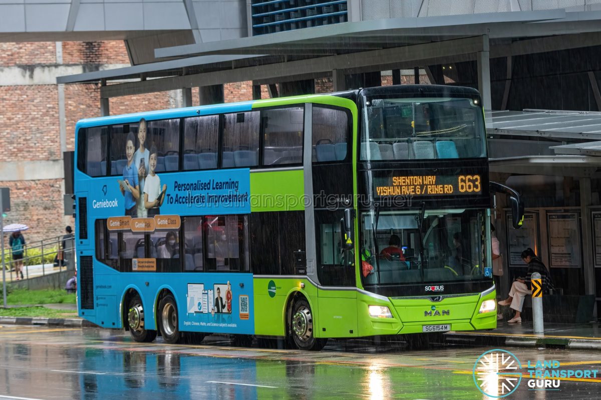 City Direct 663 – Tower Transit MAN A95 Euro 6 (SG6154M) | Land ...