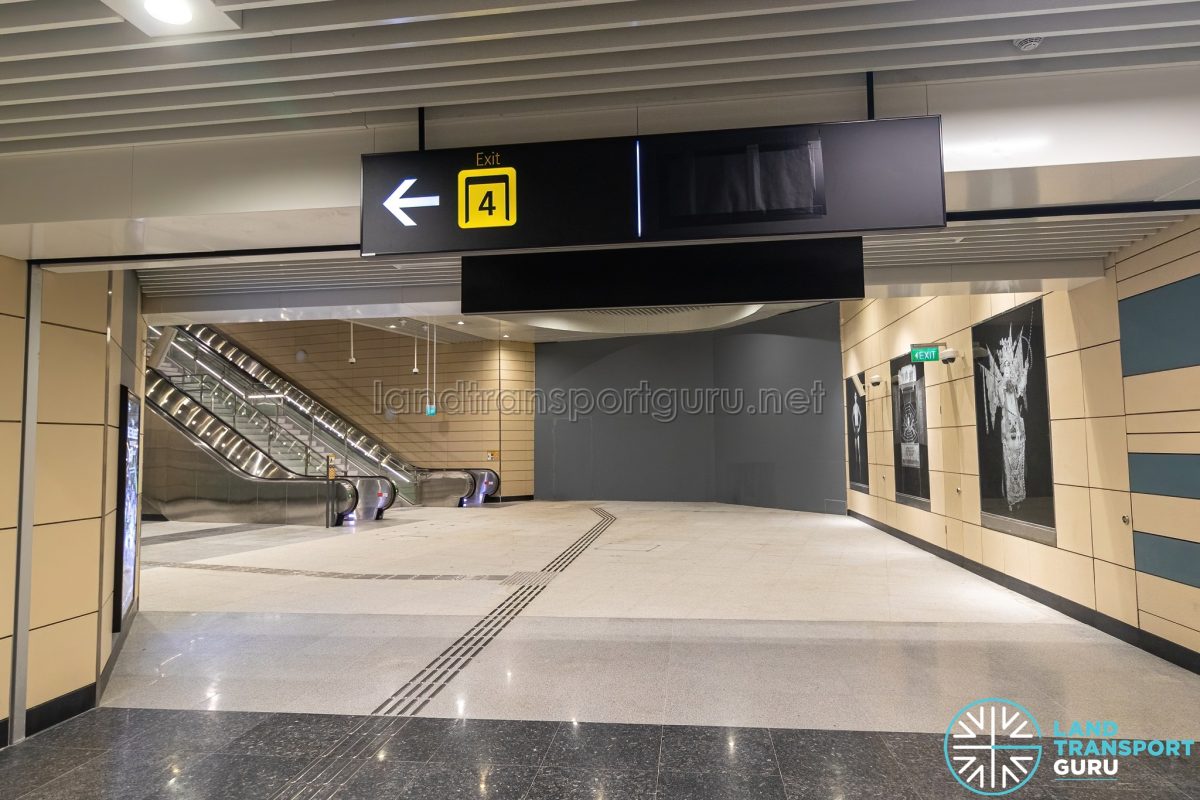 Great World MRT Station – Escalators to Exit 4 / Provisions to Exit 5 ...