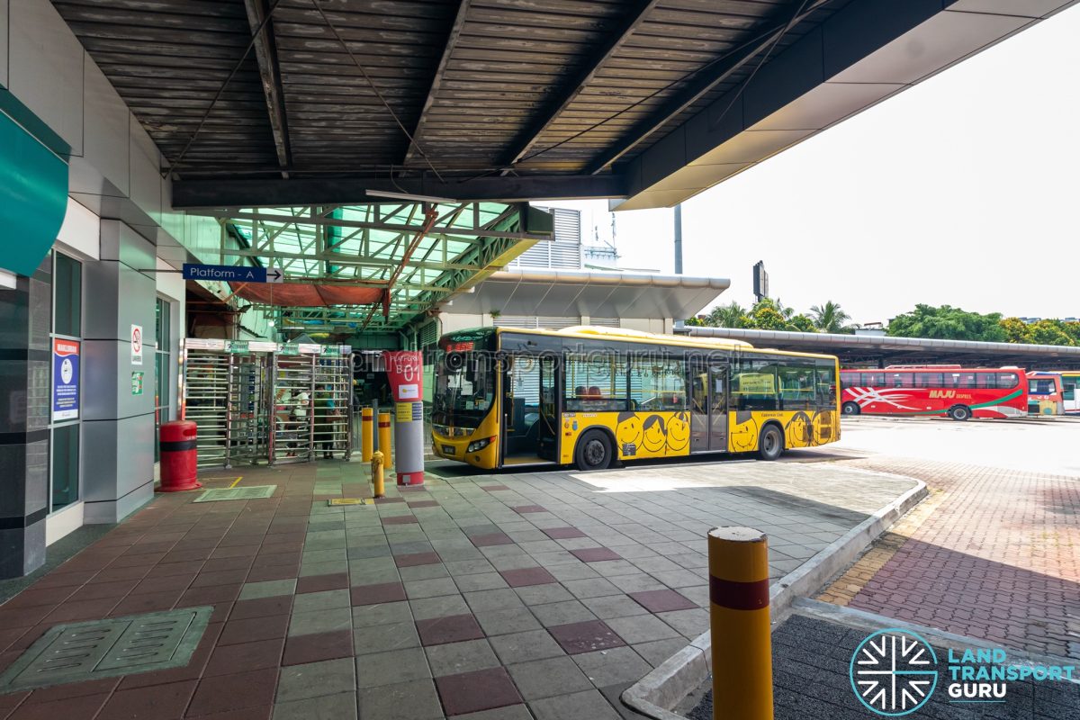 Larkin Bus Terminal – Cross-border bus berths (Causeway Link CWL ...